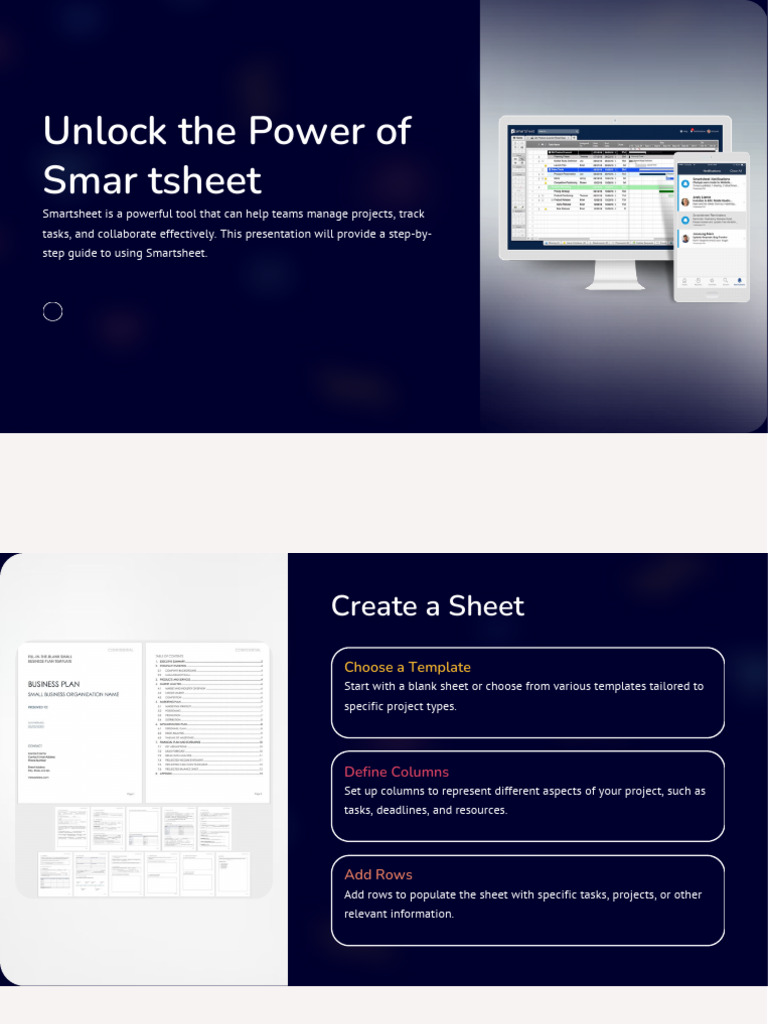 Unlock The Power of Smartsheet PDF | PDF | Collaboration | Information ...