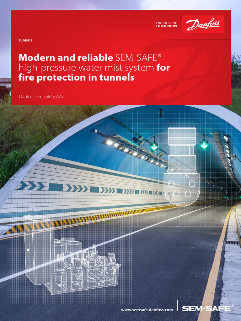 Modern and Reliable SEM-SAFE® Fire Protection in Tunnels: High-Pressure ...