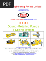 Swelore Dosing Pumps Overview | PDF | Pump | Valve