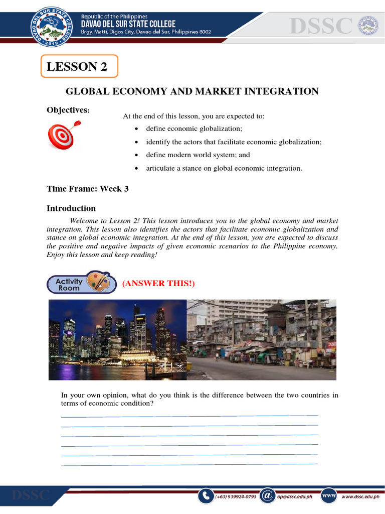 Global Economic Integration Overview | PDF | Cost Of Living | World ...