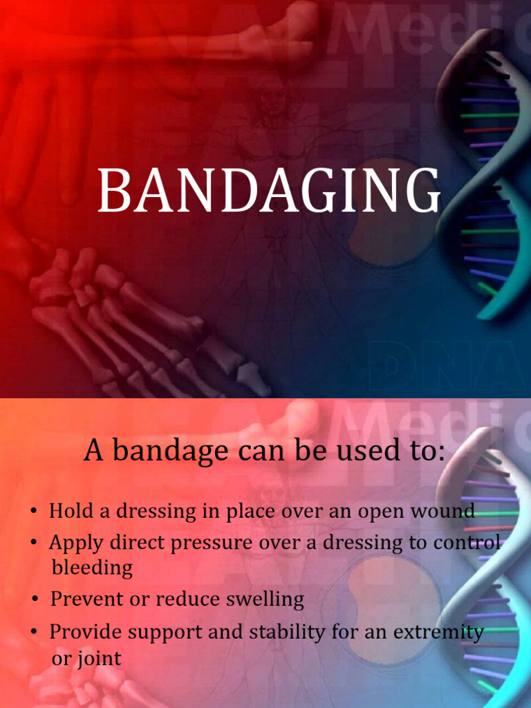 Essential Guide to Bandaging Techniques | PDF | Arm | Human Leg