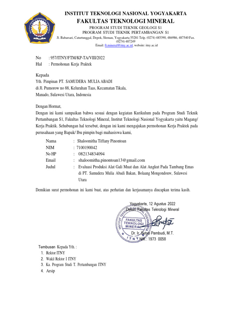 957 ITNY FTM KP TA VIII 2022 Shaloomitha Tiffany Pinontoan 3 | PDF