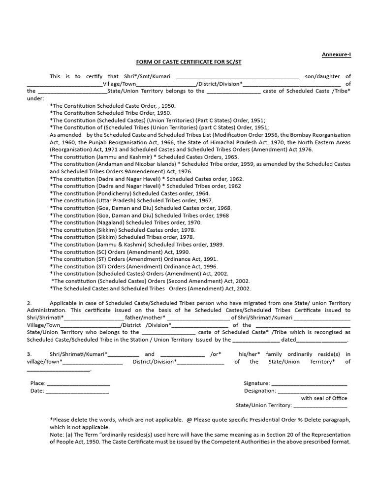 Annexures of ICMR | PDF