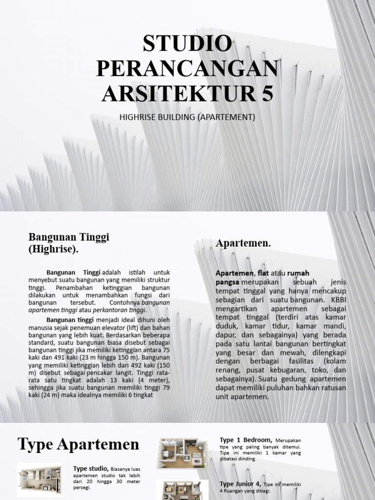 Studio Perancangan Arsitektur 5 | PDF