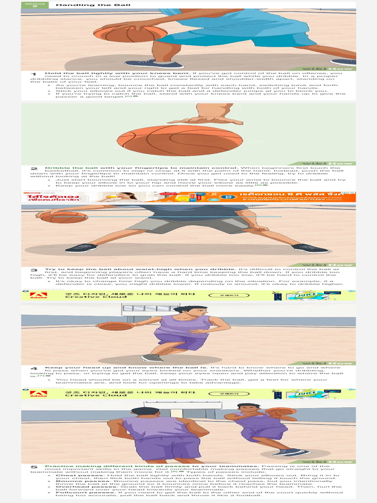 How To Play Basketball The Basics, Rules, & Fundamentals | PDF | Sports ...