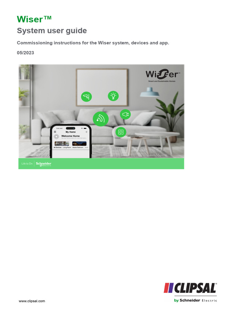Wiser SUG Clipsal | PDF | Password | Android (Operating System)