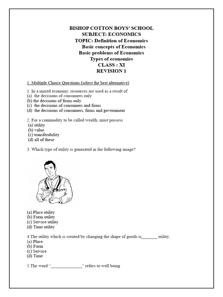 Eco CH (1 To 4) Rev 1 | PDF | Finance & Money Management