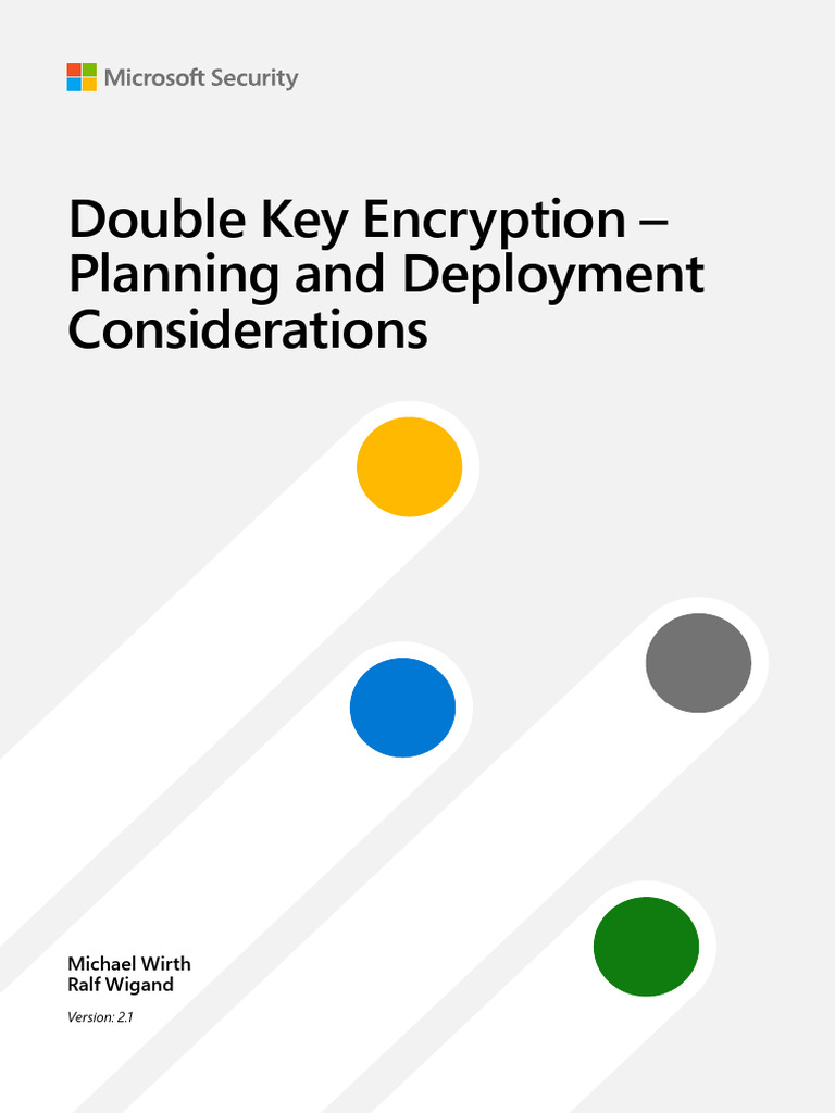 MSFTSECDKEWhitepaper 136202411122 | PDF | Encryption | Public Key Cryptography