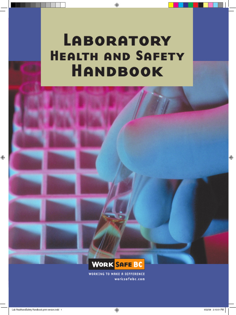 Laboratory Handbook | PDF | Occupational Safety And Health | Laboratories