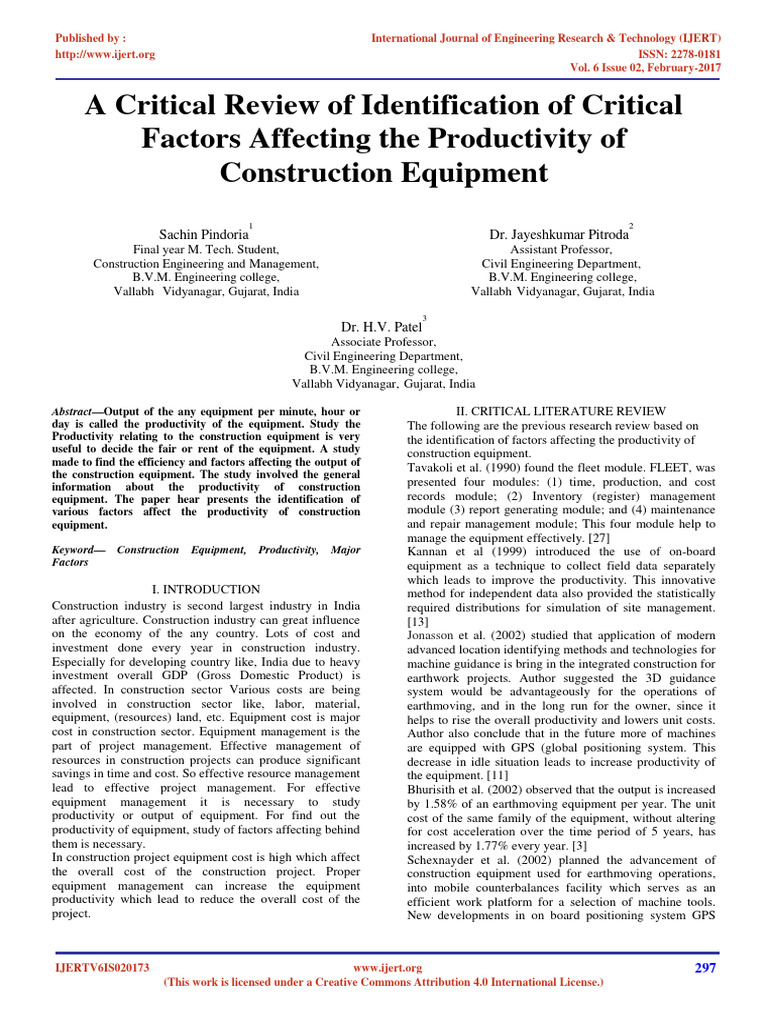A Critical Review of Identification of C | PDF | Global Positioning ...