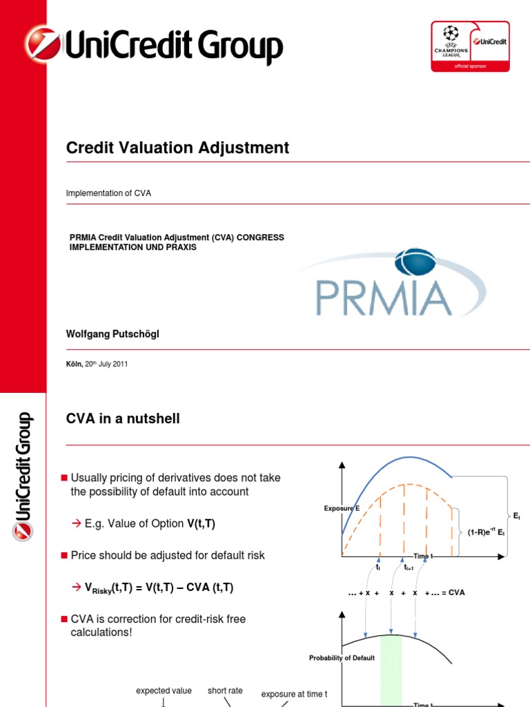 CVA Unicredit 20-Jul-11 Presentation | PDF | Valuation (Finance ...