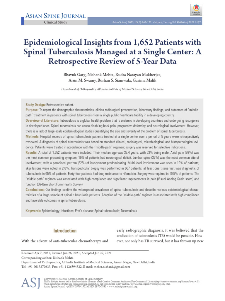 Asj 2021 0137 | PDF | Tuberculosis | Radiology