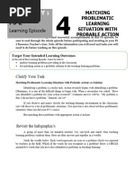 Signal Words Used To Express Problem-Solution | PDF | Cognition | Learning