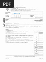 BGCSE Mathematics Paper 2 2022 | PDF