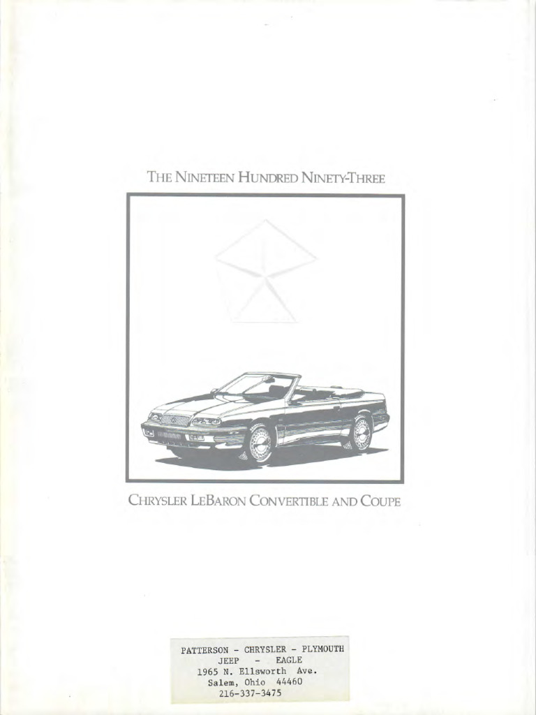 Lebaron 1993 Publicidad | PDF