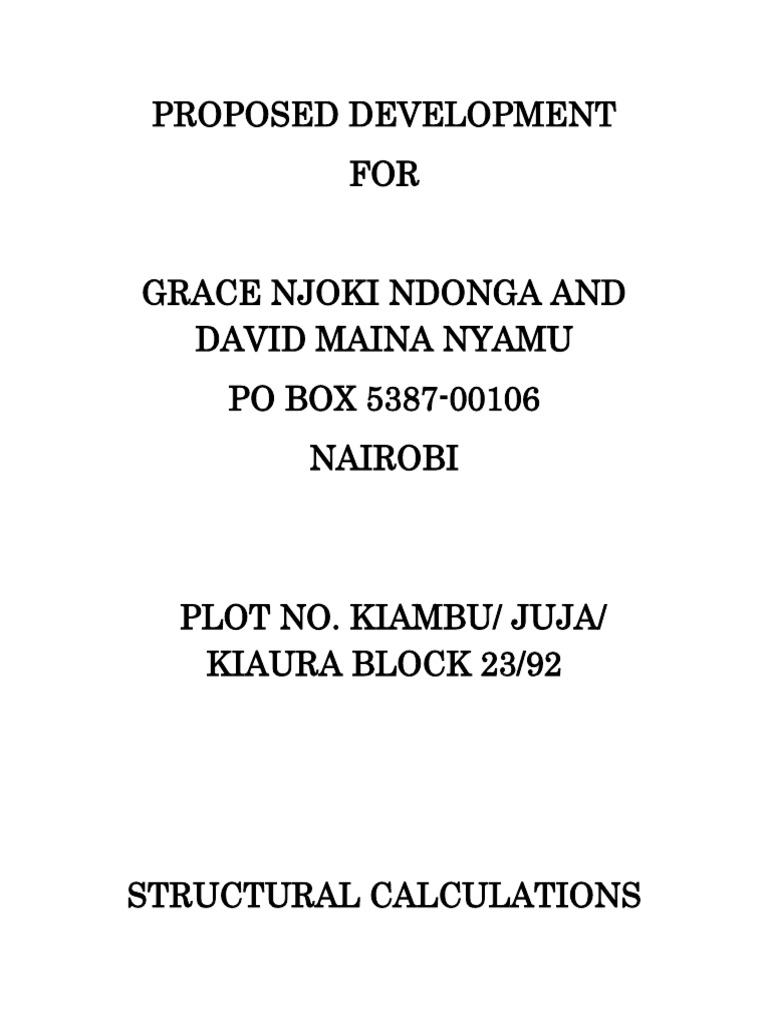 Calculations | PDF | Architectural Elements | Architectural Design