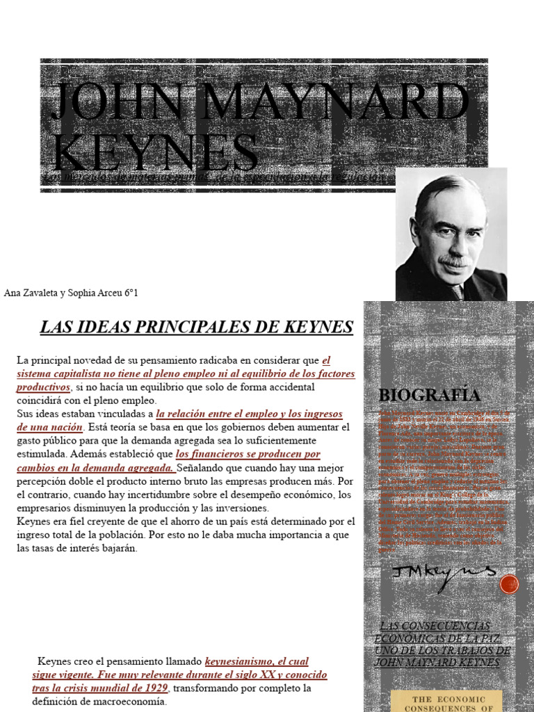 Keynes Eco - Pol | PDF | John Maynard Keynes | Economía keynesiana