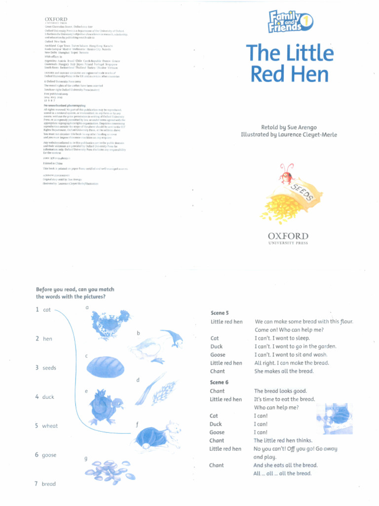 The Little Red Hen | PDF