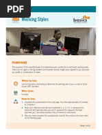 Working Style Assessment Questionnaire | PDF | Questionnaire ...