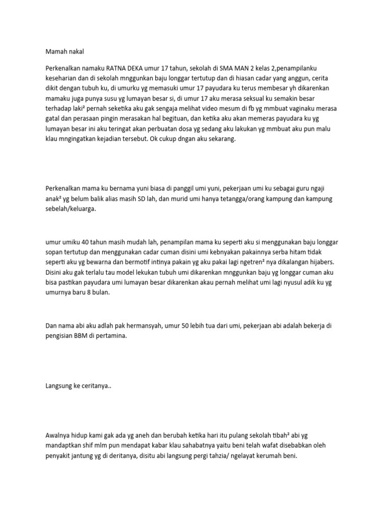 Mamah nakal-WPS Office | PDF