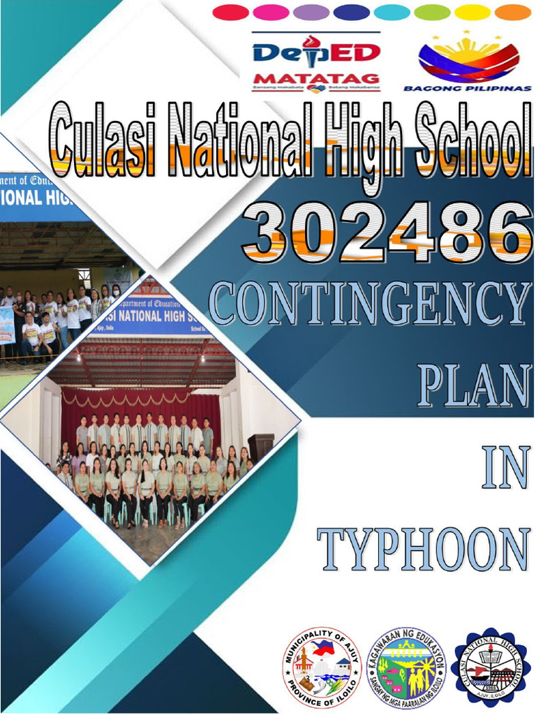 AJUY II - CULASI NHS - 302486 Contigency Plan - Typhoon | PDF ...