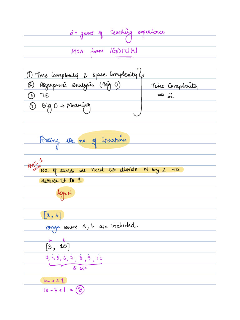 Timecomplexity Lecture1 Pdf Mathematics Algorithms And Data Structures