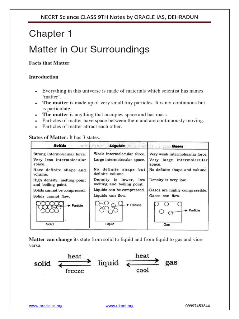 NCERT-class 9 Science_summary | PDF | Endoplasmic Reticulum | Tissue ...