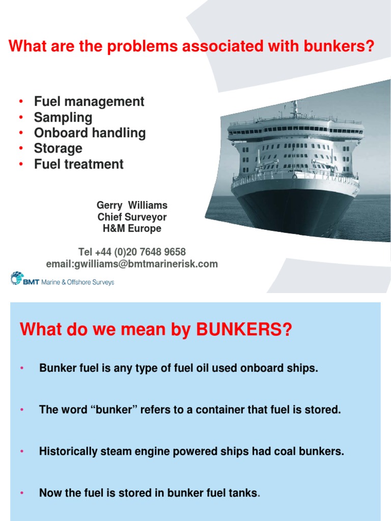 All About Bunkering | Fuel Oil | Petroleum