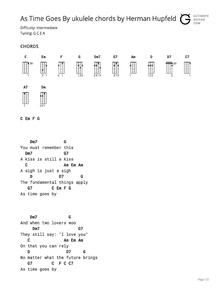 As Time Goes by | PDF