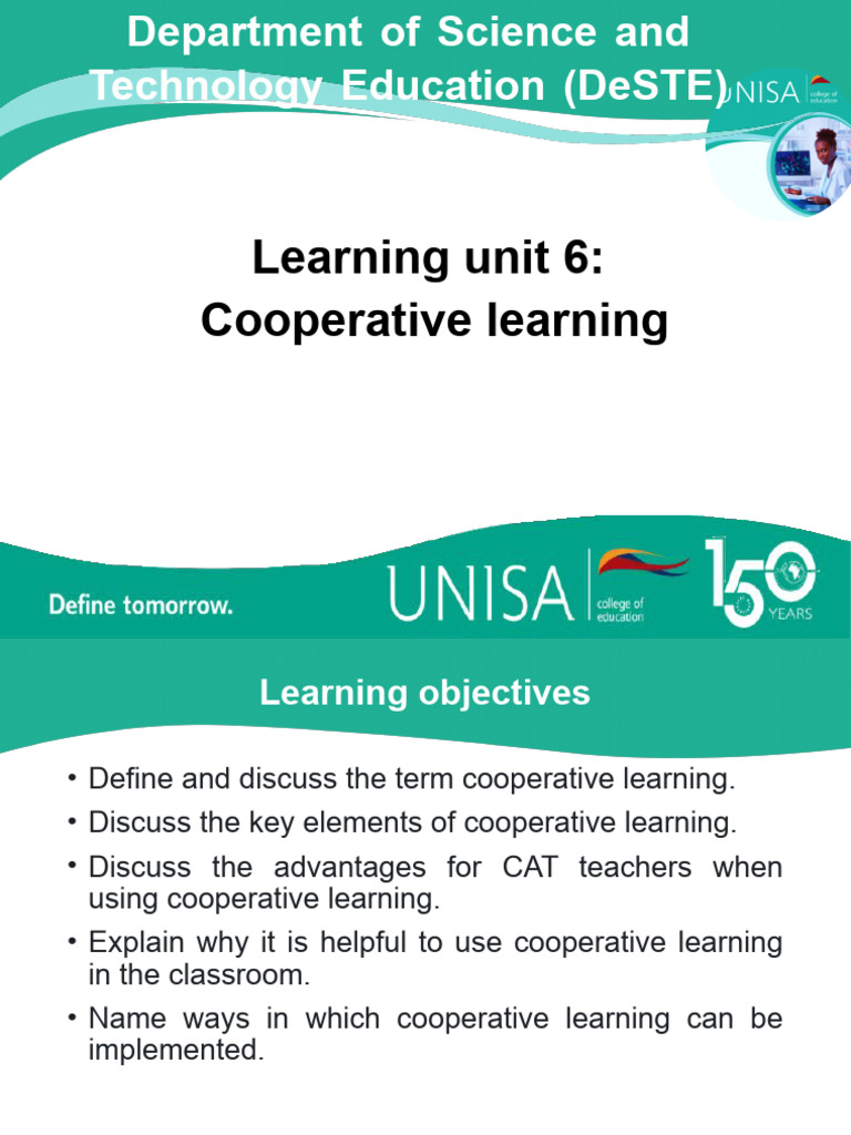 TMS3706 Learning Unit 6 | PDF | Behavior Modification | Learning