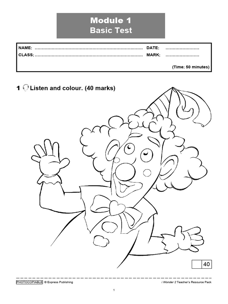 07 I Wonder 2 Module Test 1 | PDF | Neuroscience