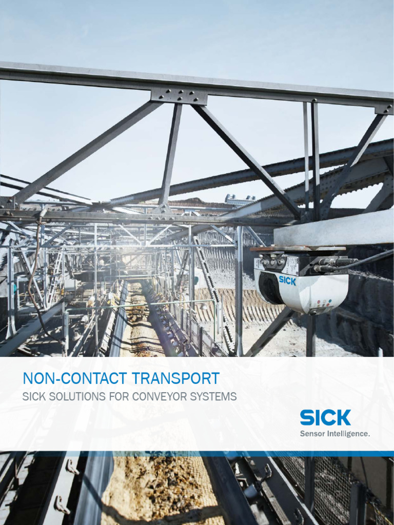 Special Information Non Contact Transport Sick Solutions for Conveyor ...