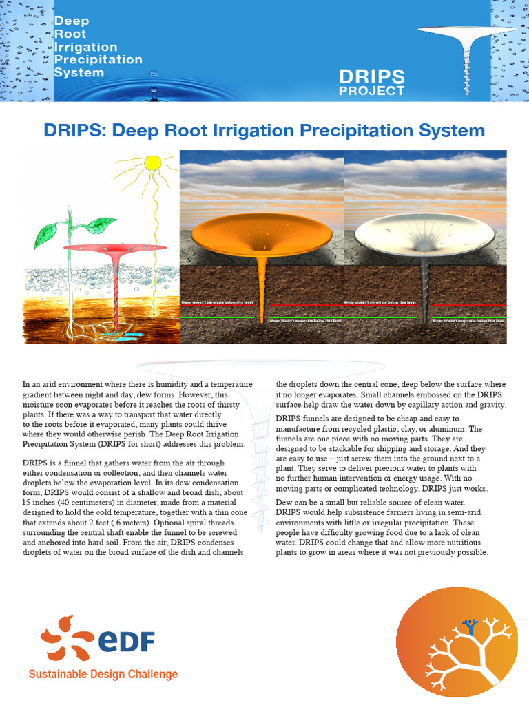 2011-06-14 DRIPS Project Presentation 300dpi | PDF | Water | Irrigation
