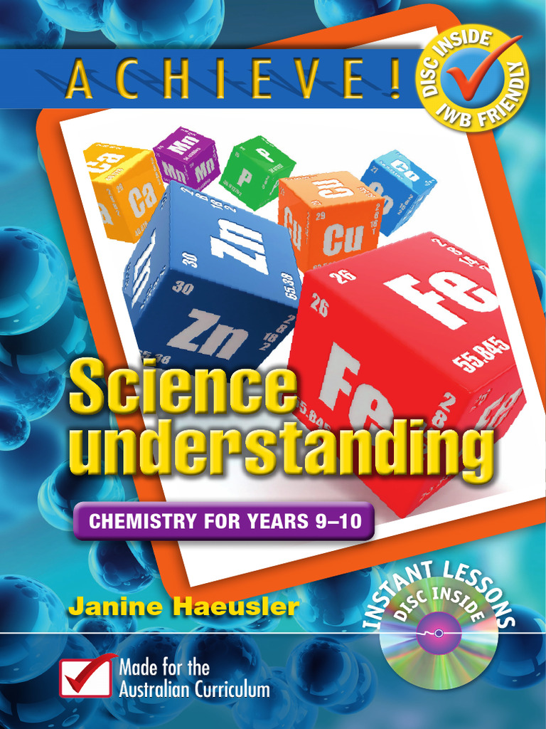 Achieve Science Chemistry Science Understanding Years 9-10 EBOOK 2017 ...
