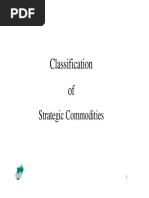 Guidelines for Commodity Classification | PDF