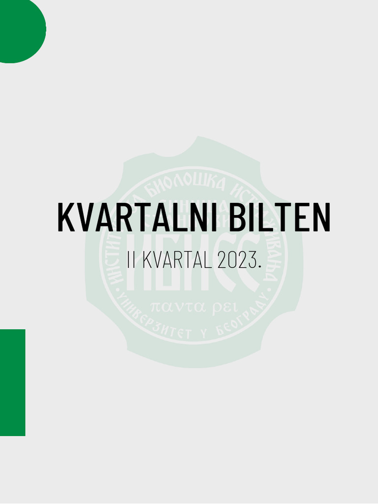 Bilten II 2023 | PDF