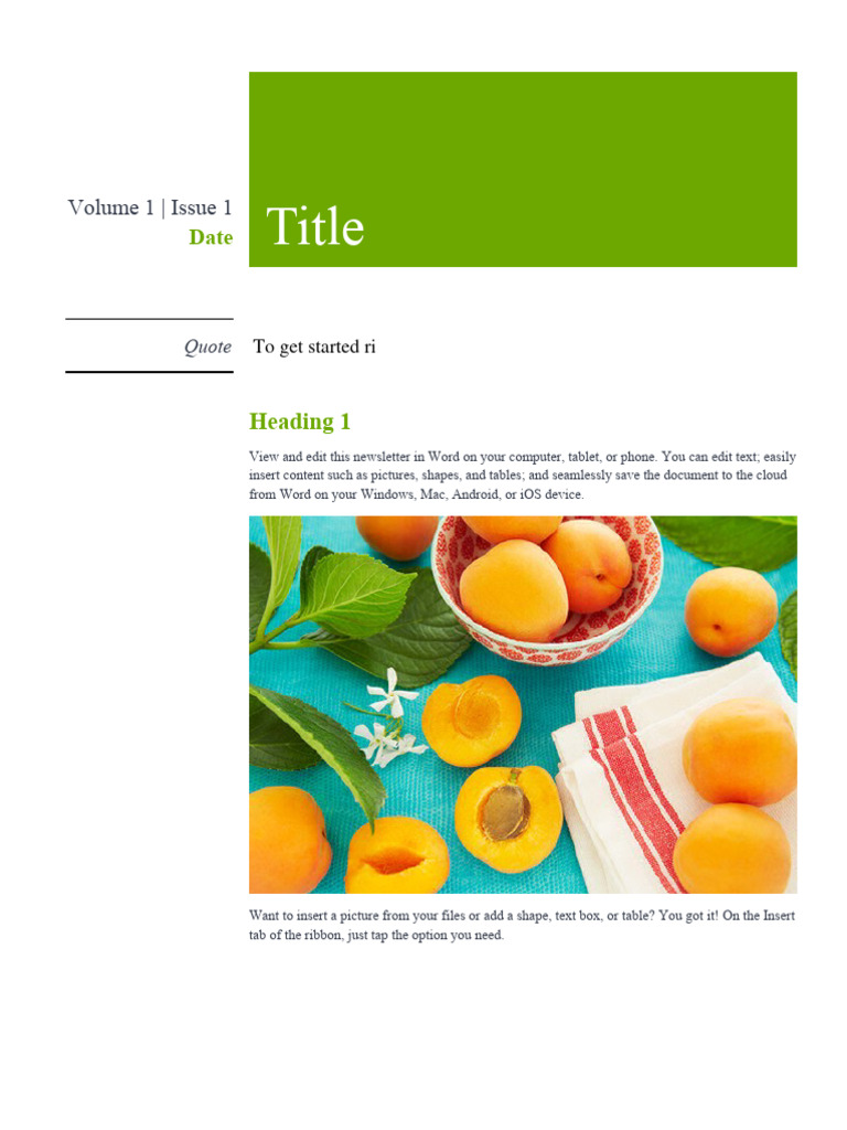 Title: Volume 1 - Issue 1 | PDF