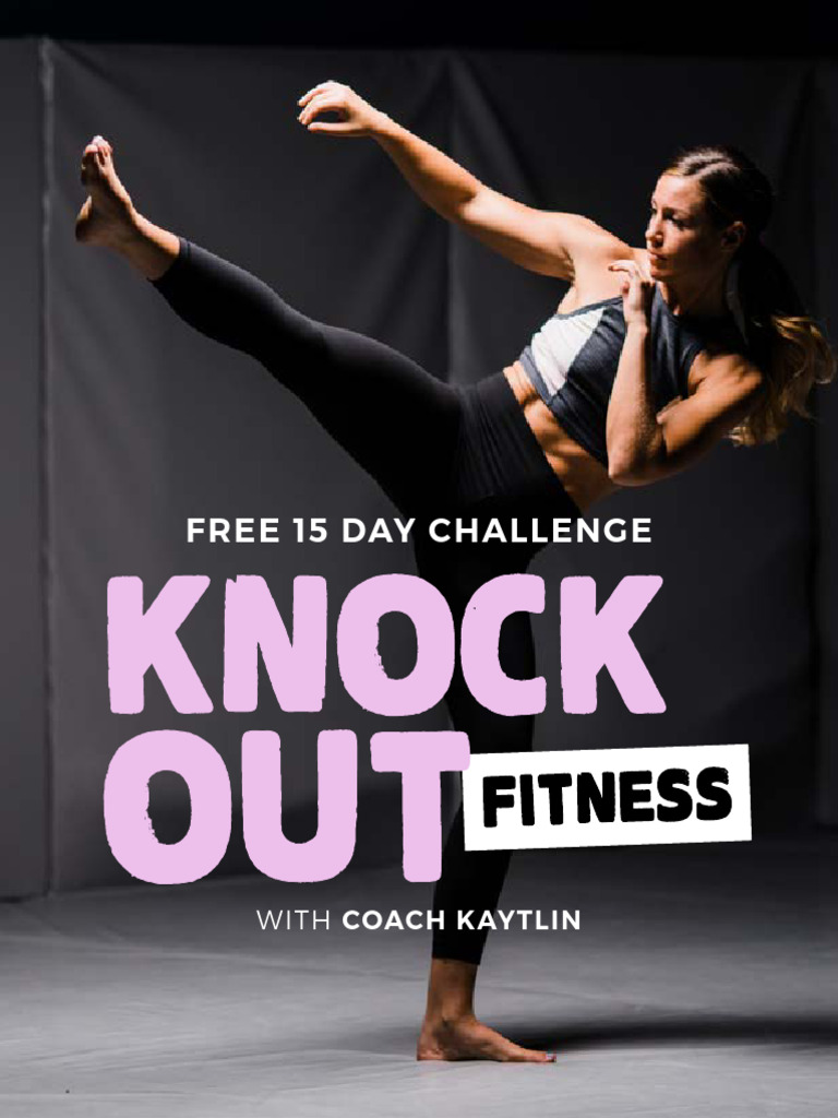 Knockout Fitness 15day BG | PDF | Chocolate | Meal