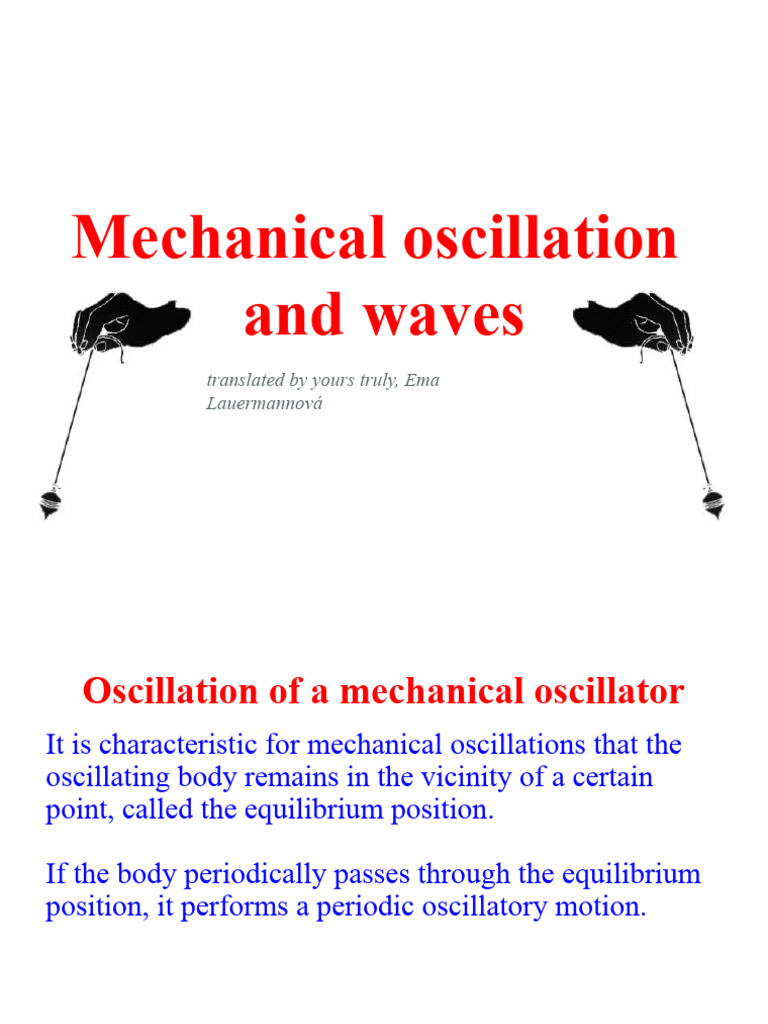Oscillating Motion | PDF | Oscillation | Force