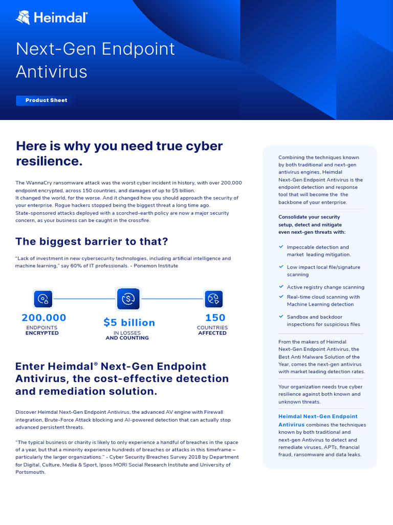 Next-Gen Endpoint Antivirus | PDF | Antivirus Software | Malware