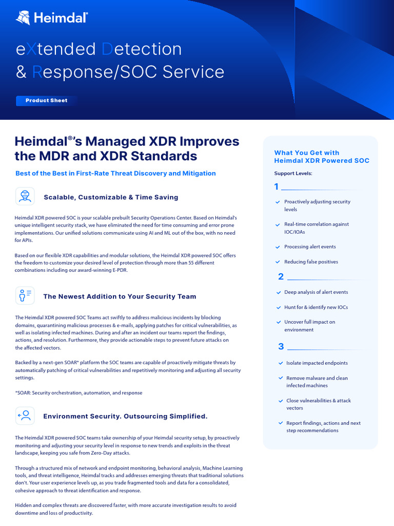 Extended Detection and Response (XDR) | PDF | Security | Computer Security