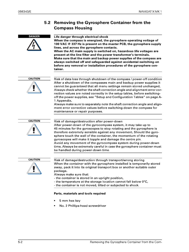 How To Remove Gyrosphere Container | PDF