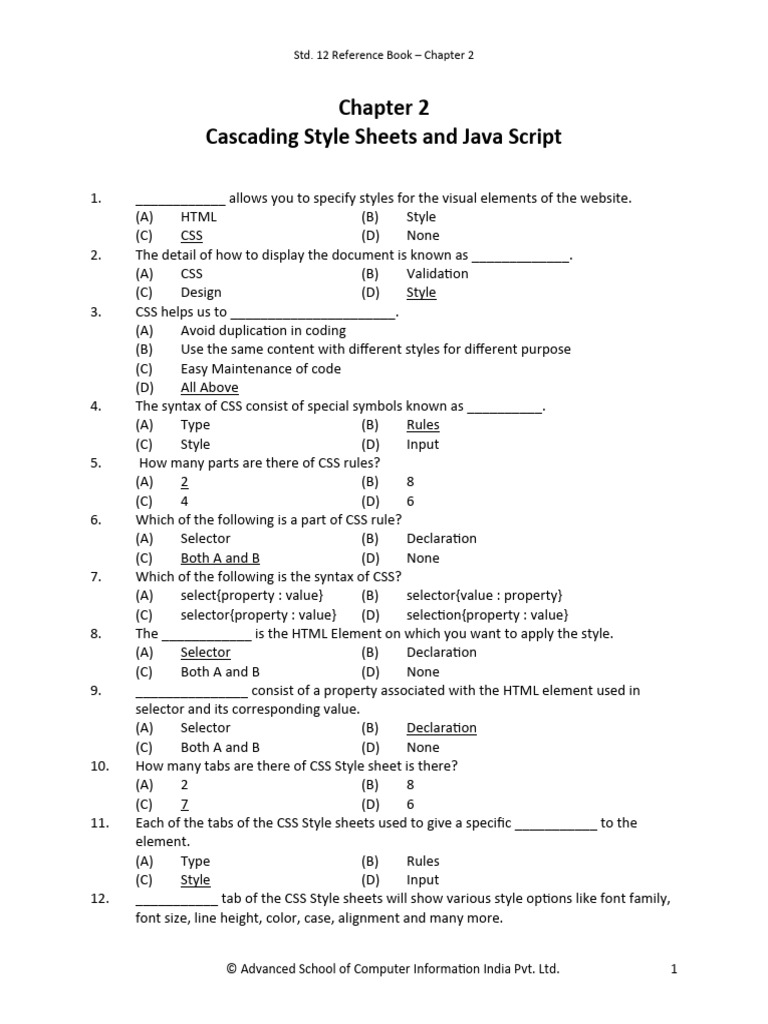 Chapter 2 | PDF | Java Script | Web Development