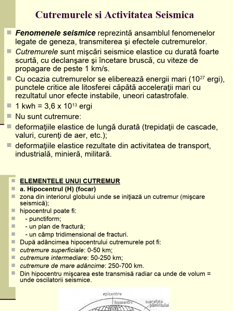 Cutremure | PDF