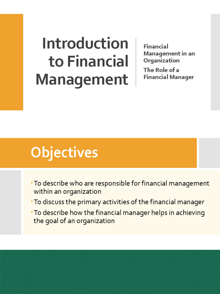 Introduction To Financial Management - Part 2 | PDF | Dividend | Investing