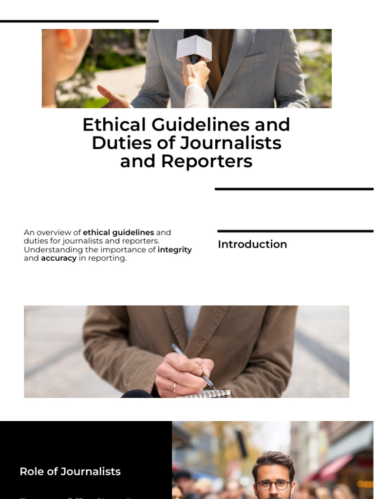 Wepik Ethical Guidelines and Duties of Journalists and Reporters 202405201220091xru | PDF ...