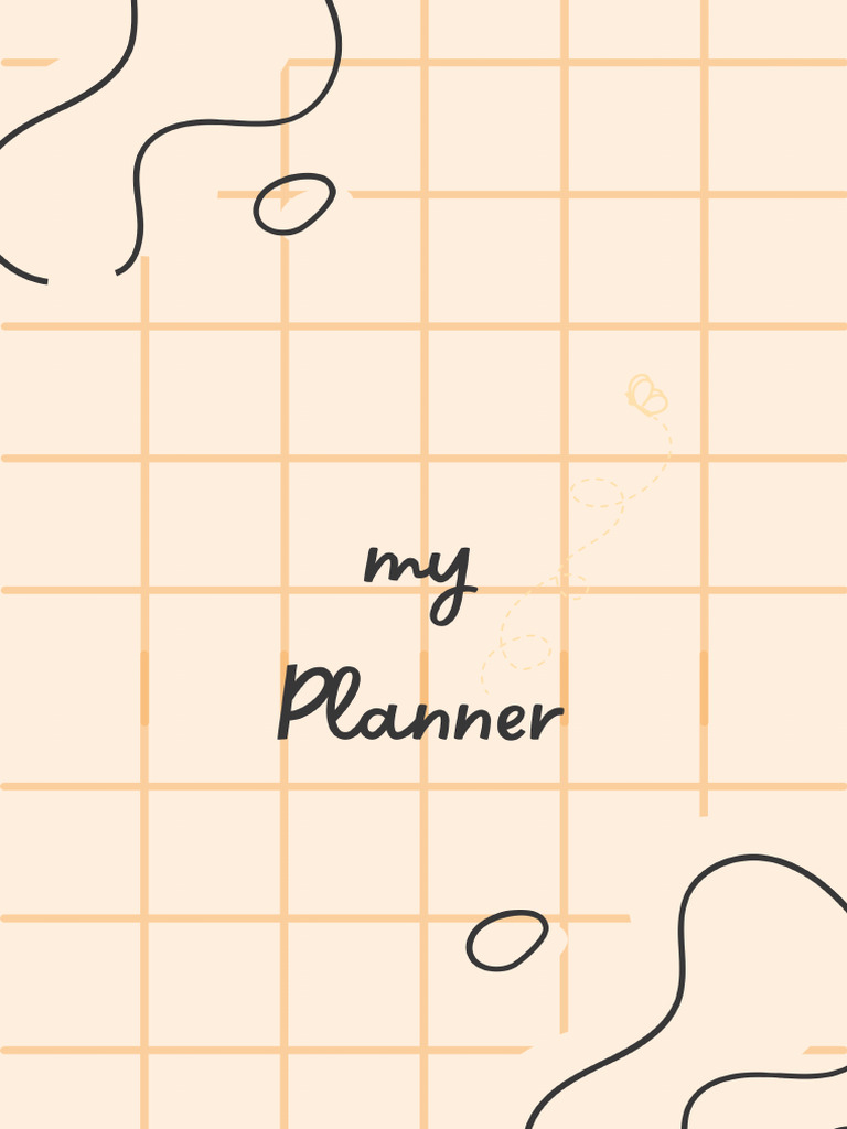 Beige Minimalist Weekly Planner | PDF