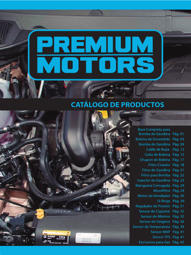 Catalogo Premium Motors Marzo 2024 Con Precio | Download Free PDF ...