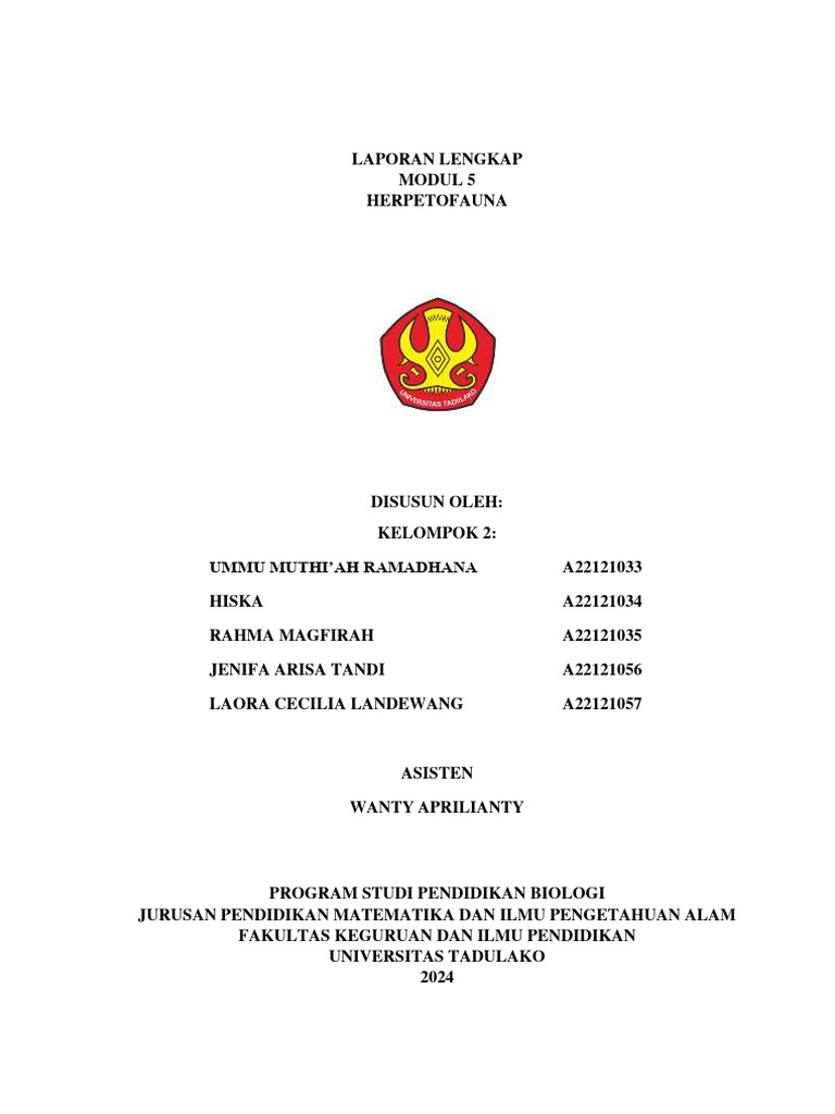 Lapleng Modul 5 KLP 3 | PDF