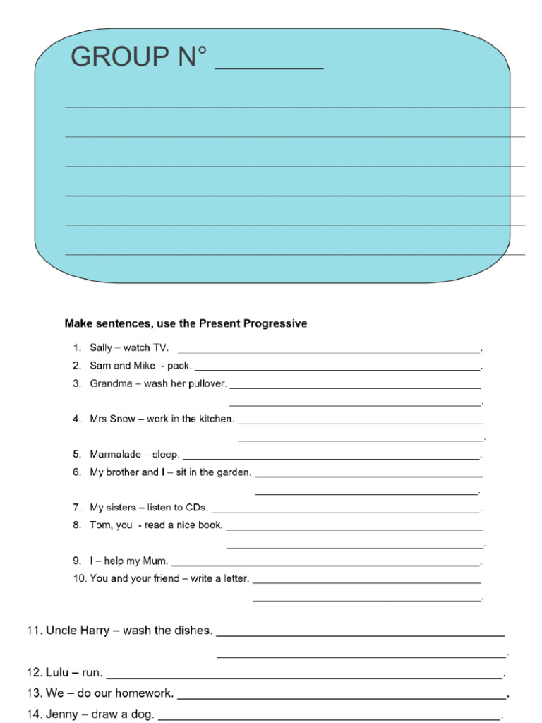 Lesson 07 - Present Progressive Tense (Career) | PDF
